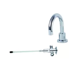 Aqualine AQD780 Knee Operated Timer Basin Tap Set | Hospitality ...